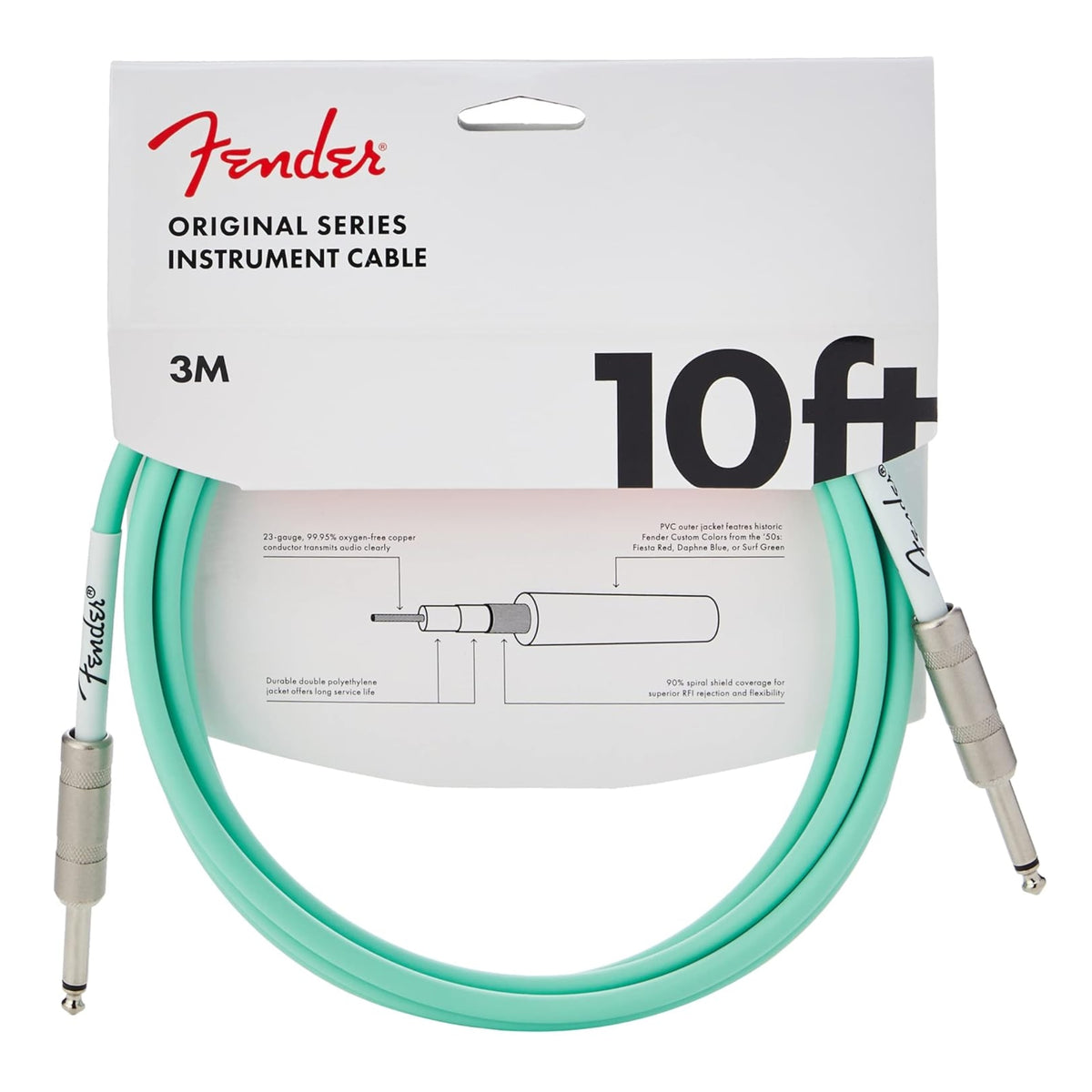 Fender Instrument Cable Original Series 10Ft — The MusicPulse Store